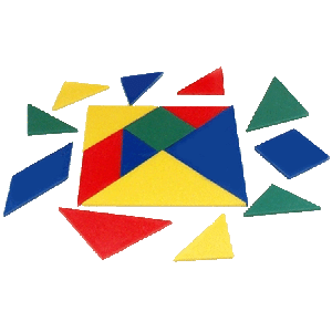 The Five of Us: Tangram Fun